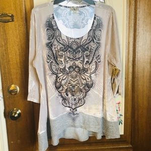 ONE WORLD | Tops | One World Plus Size 2x | Poshmark
